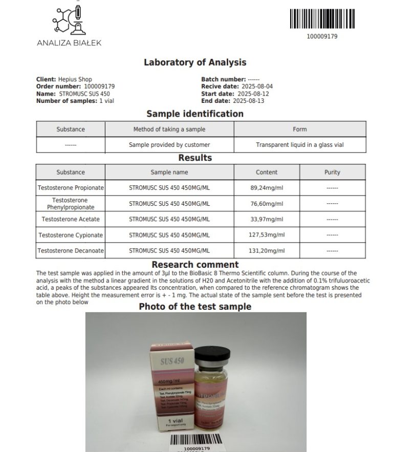 Supertest 450 - Hepius Shop